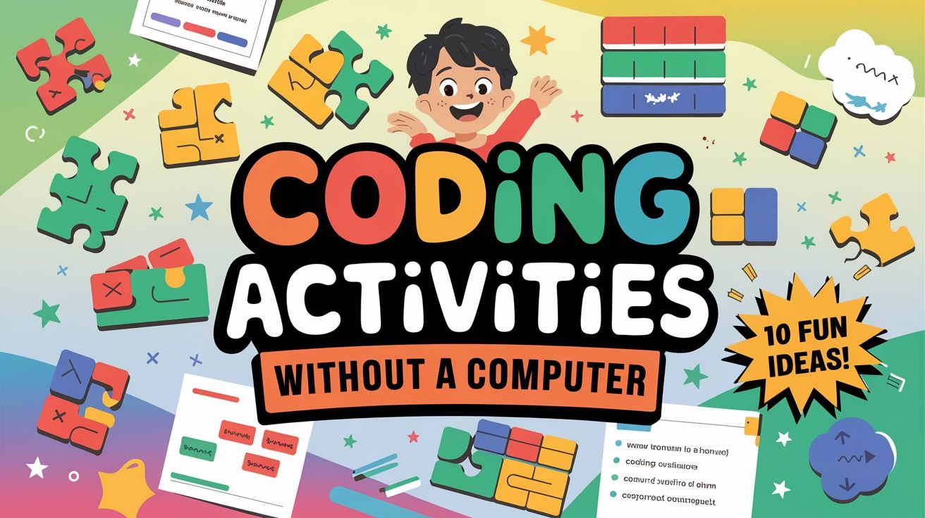 10 Coding Activities for Kids Without a Computer