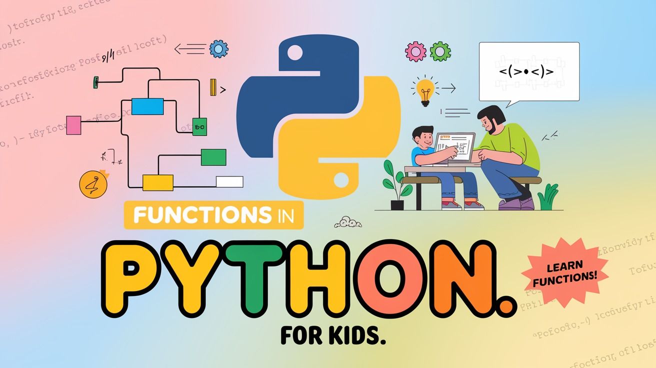 Functions in Python for Kids: A Full Guide with Examples