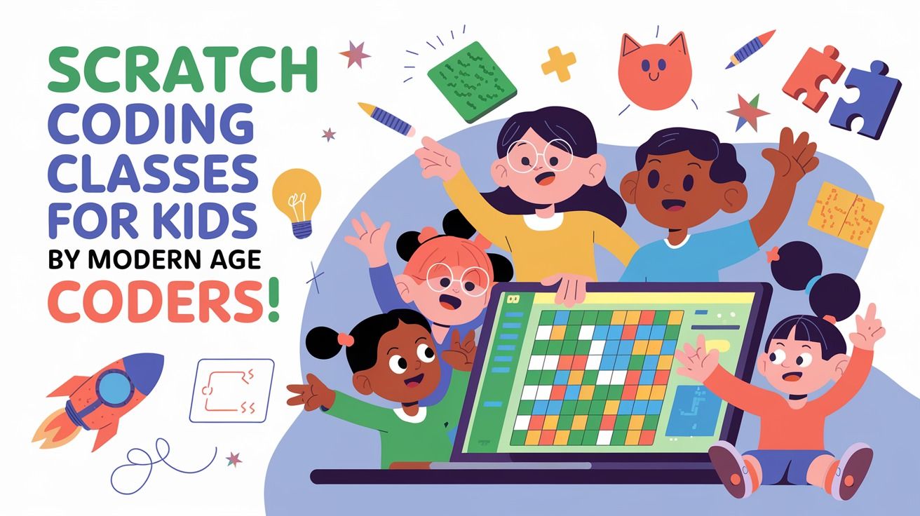 Scratch Coding Classes for Kids By Modern Age Coders!