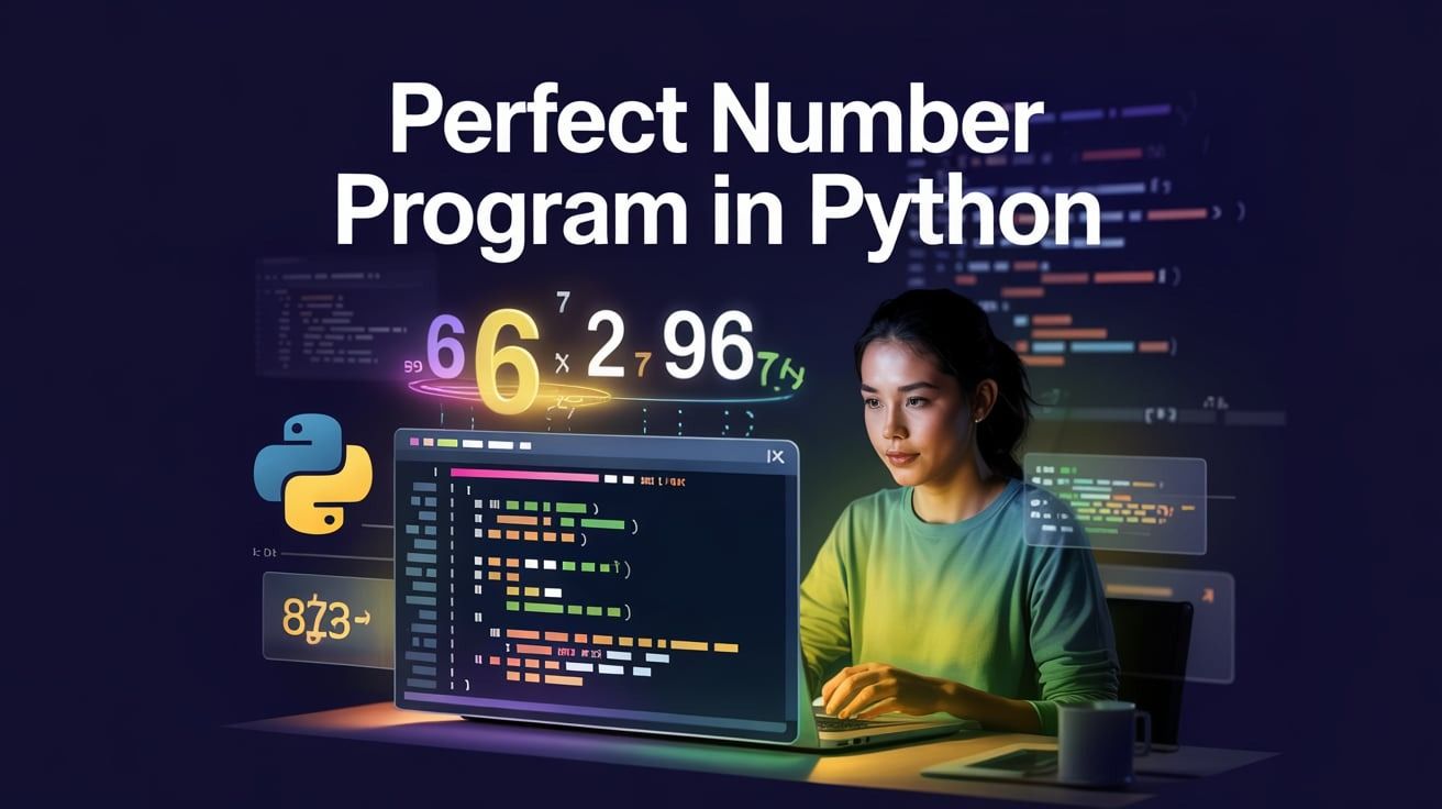 Perfect Number Program in Python – Explained with Examples and Code